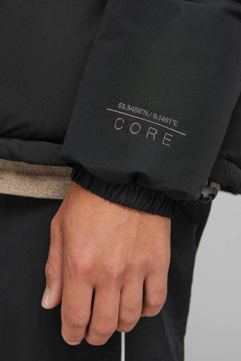 JACK & JONES CORE winterjas zwart | wehkamp