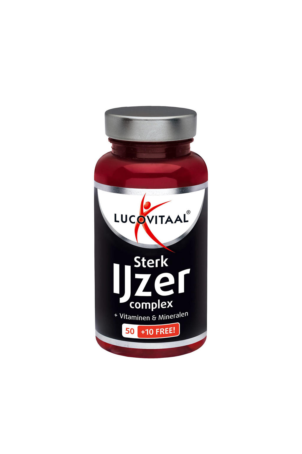 Lucovitaal Yzer Sterk Complex - 60 tabletten | wehkamp