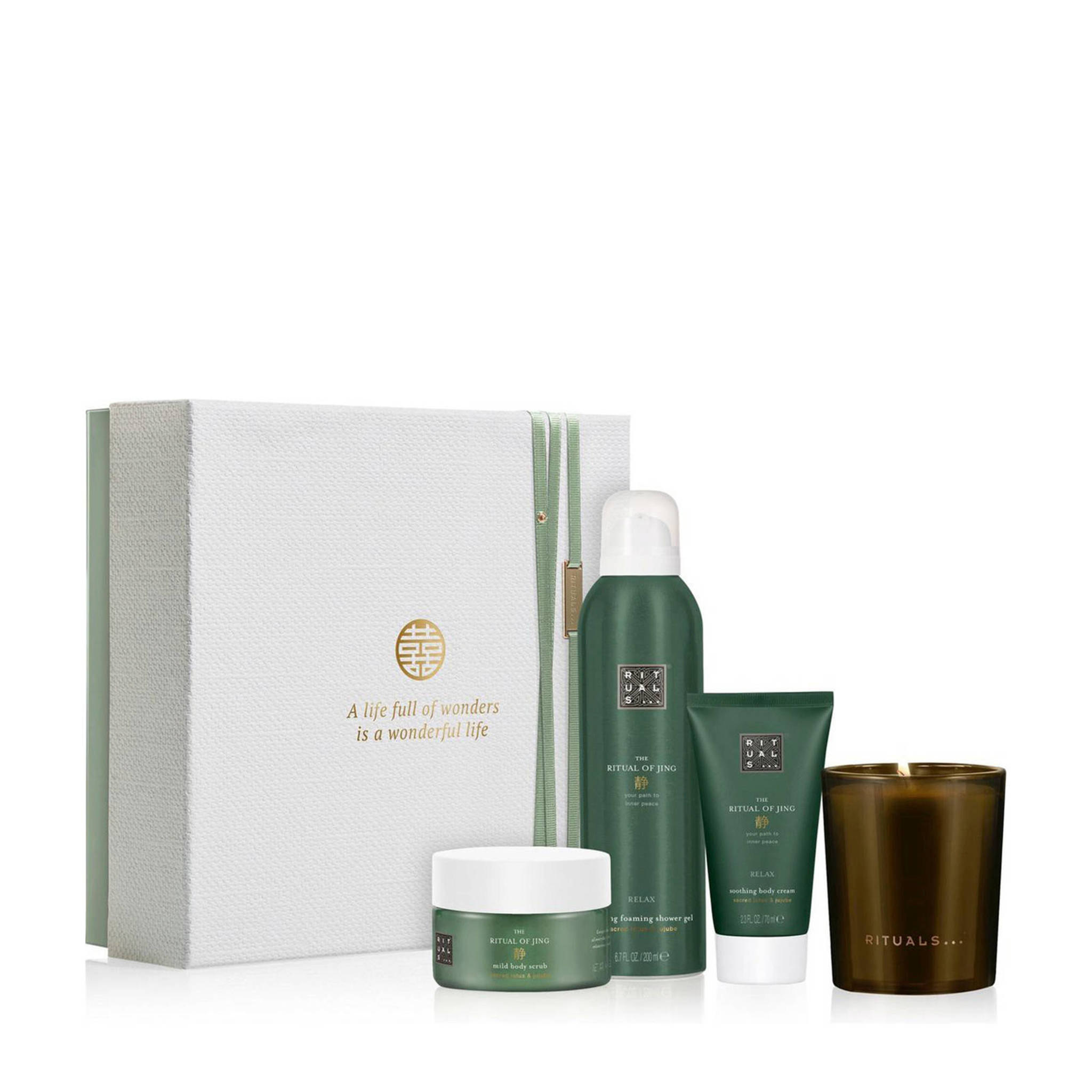 Rituals Calming Ritual Medium geschenkset - 4 stuks | wehkamp