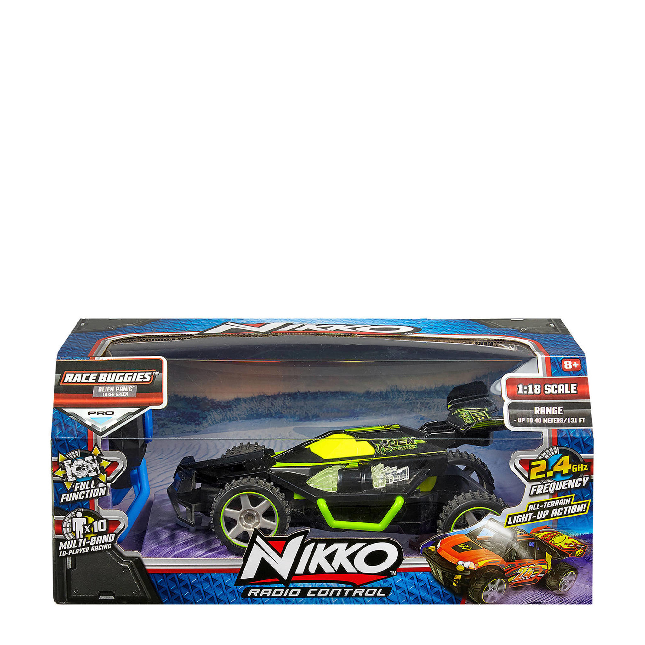 Nikko Auto RC Race Buggies Alien Panic Green | wehkamp