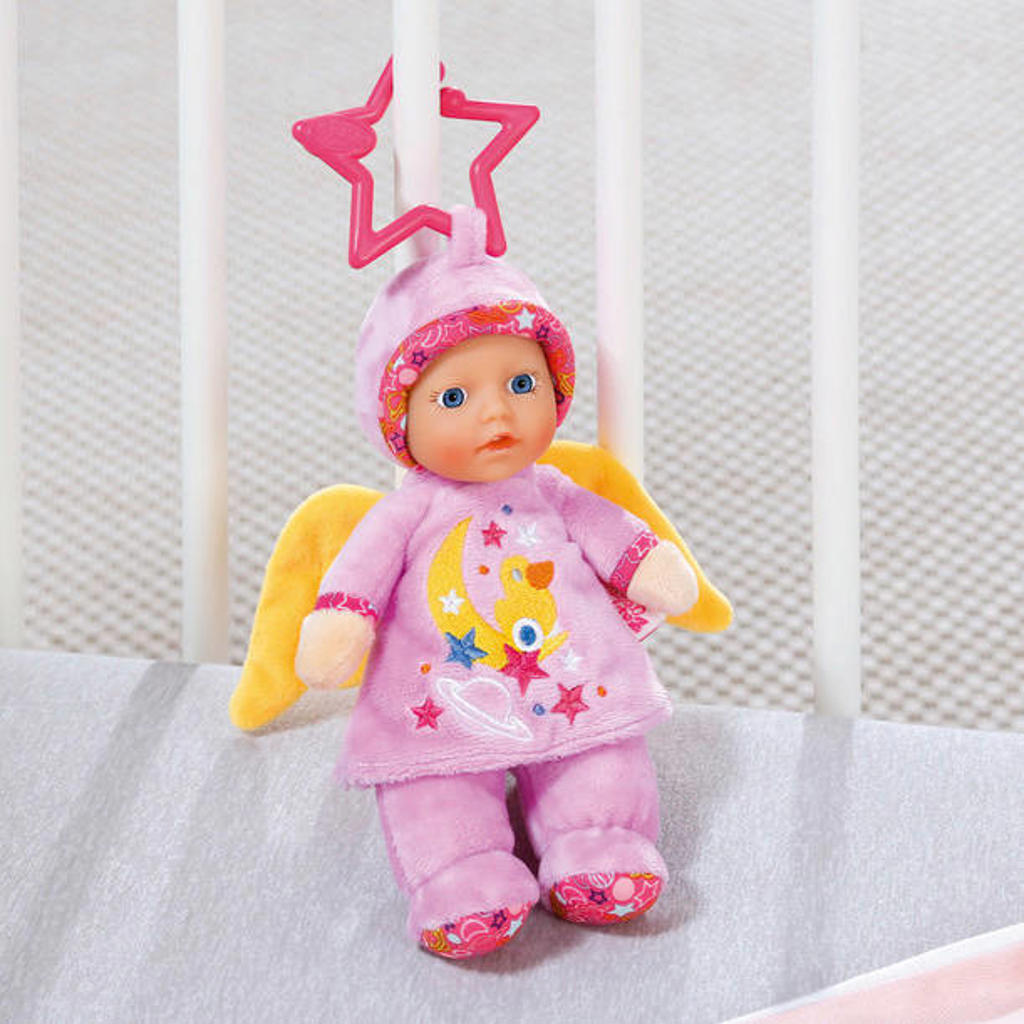 BABY born Pop Angel For Babies Baby Born 18 cm roze | wehkamp