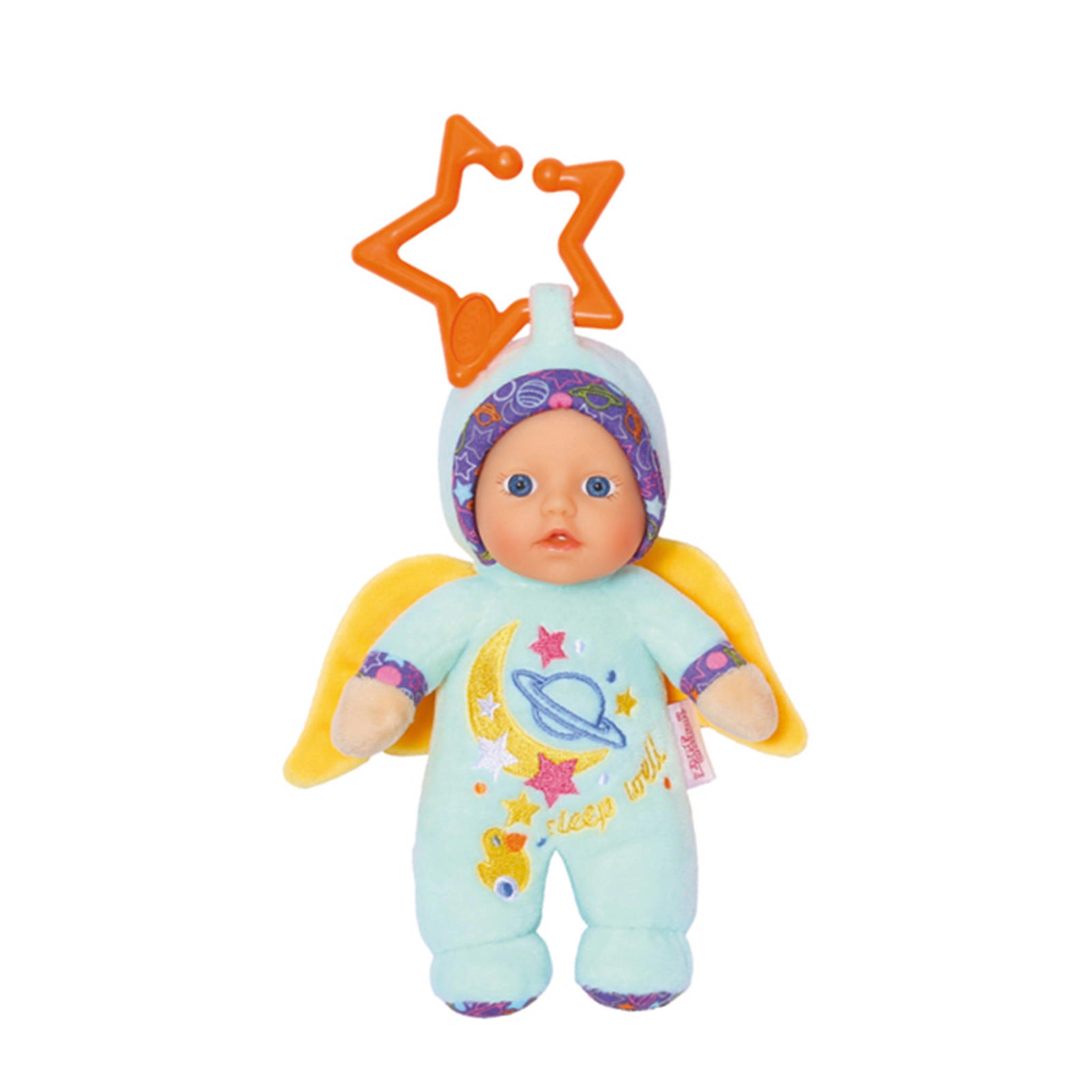 BABY born Pop Angel For Babies Baby Born 18 cm blauw | wehkamp