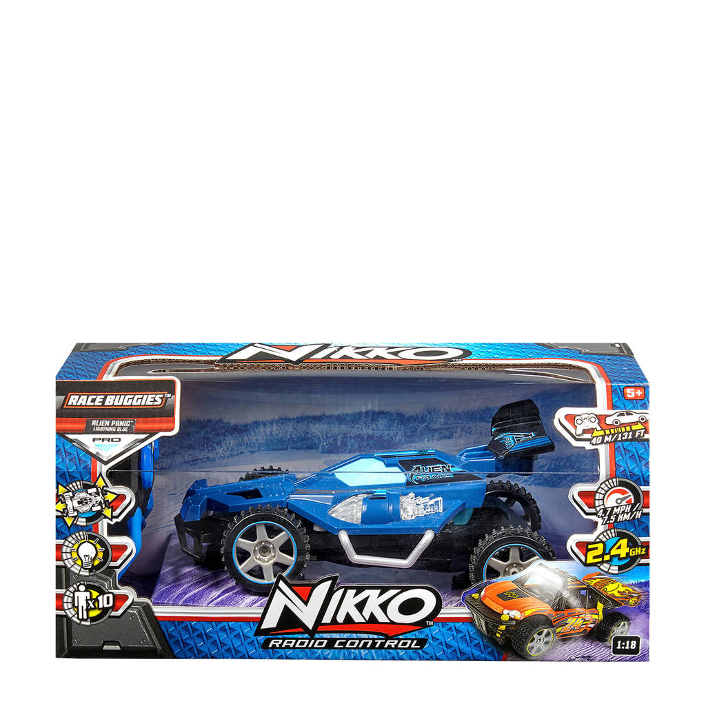 Nikko Auto RC Race Buggies Alien Panic Blue | wehkamp