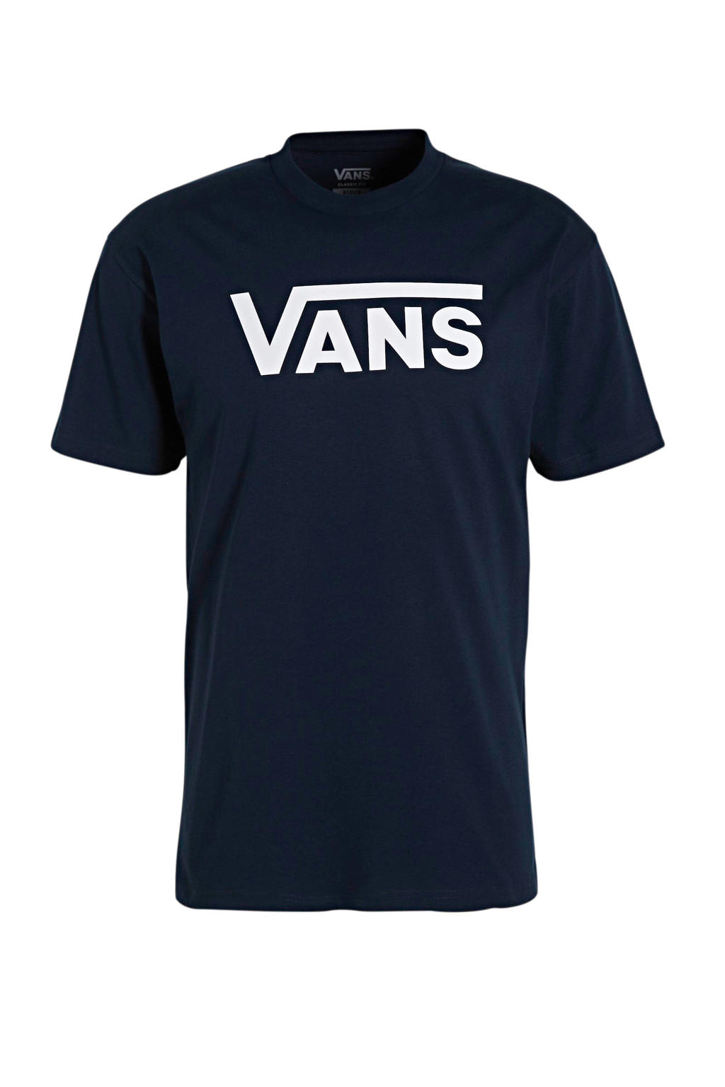 VANS T-shirt donkerblauw | wehkamp