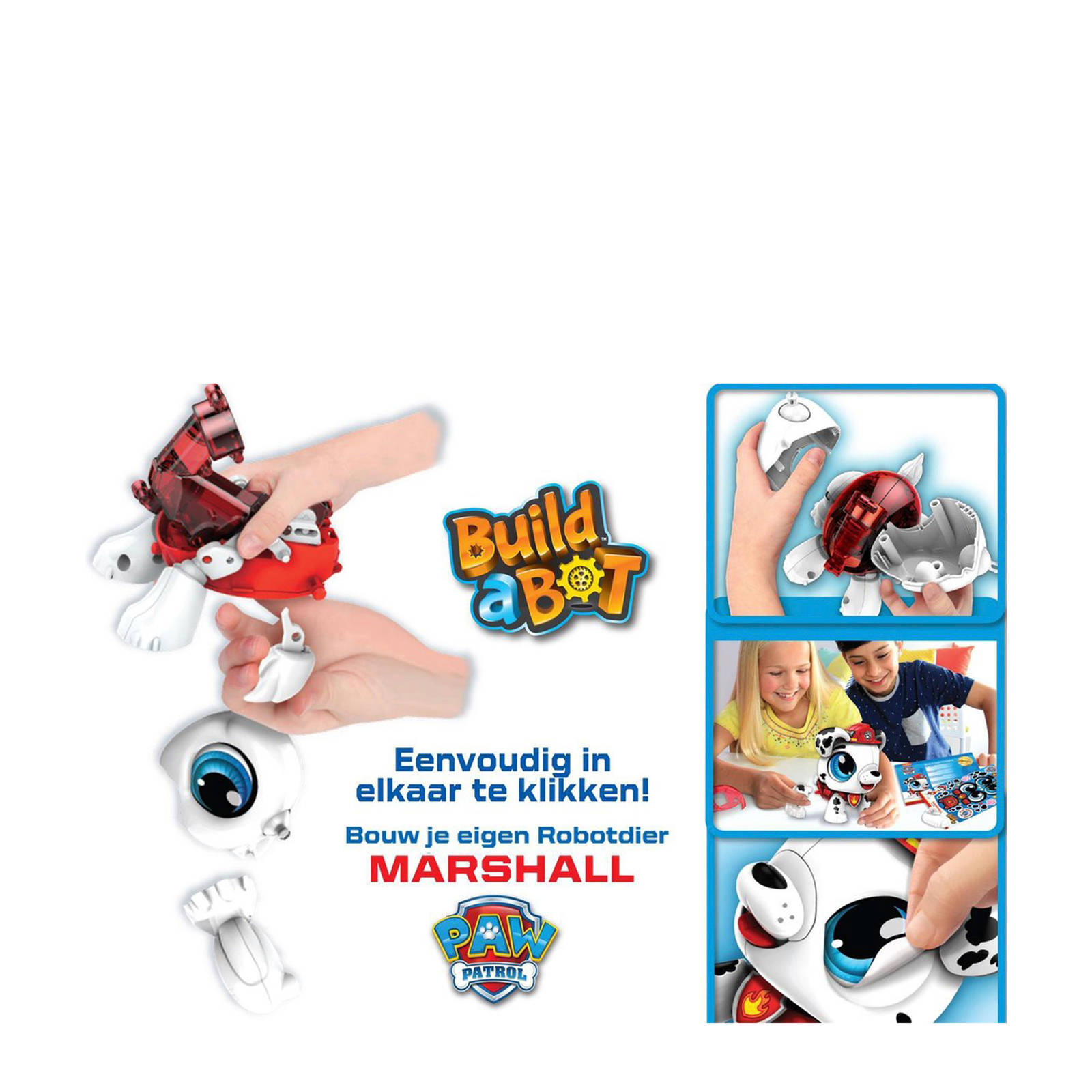 Paw Patrol Build a Bot - Paw Patrol Marshall | wehkamp