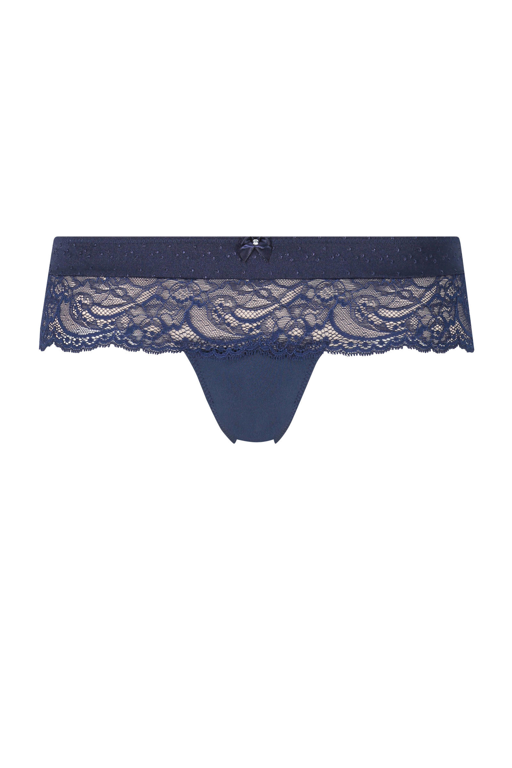 Hunkemöller string Sophie blauw | wehkamp