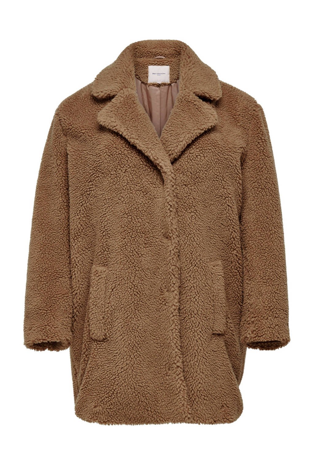 ONLY CARMAKOMA teddy jas bruin | wehkamp
