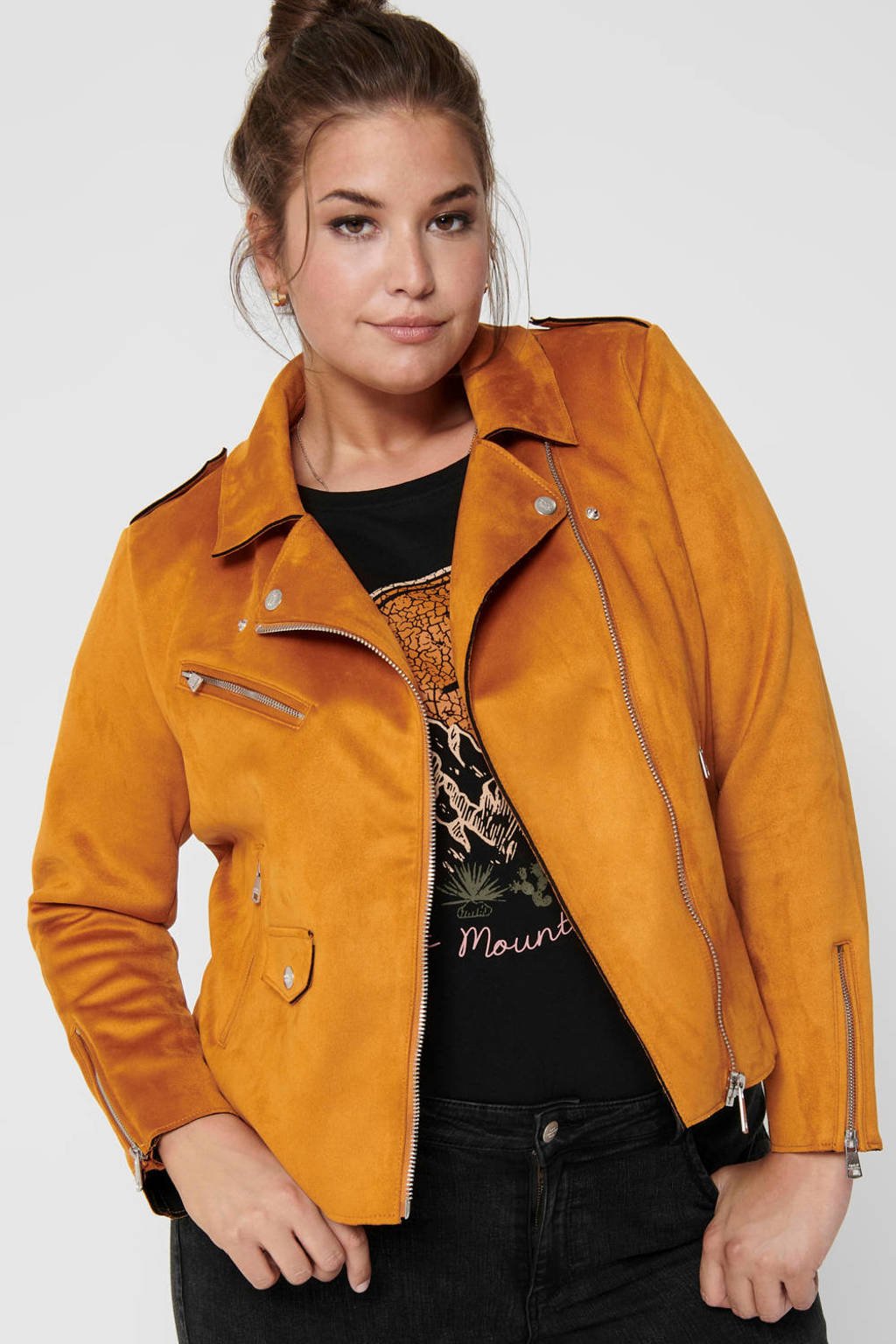 ONLY CARMAKOMA jack Sherry oranje | wehkamp