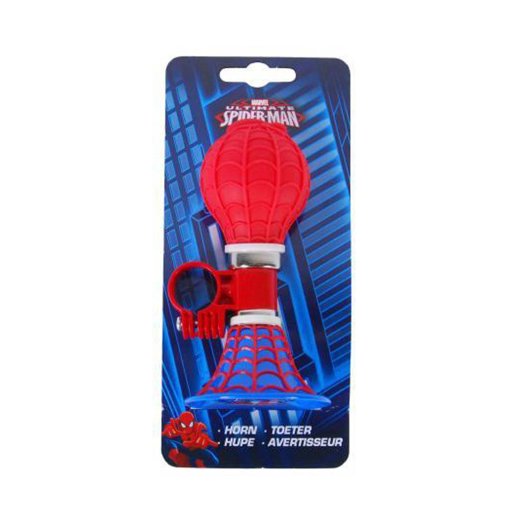 Spiderman fietstoeter jongens rood blauw | wehkamp