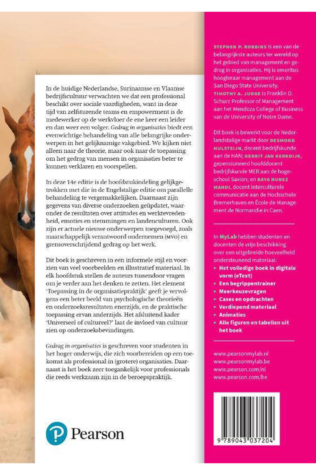 Stephen P. Robbins en Timothy A. Judge Gedrag in organisaties | wehkamp