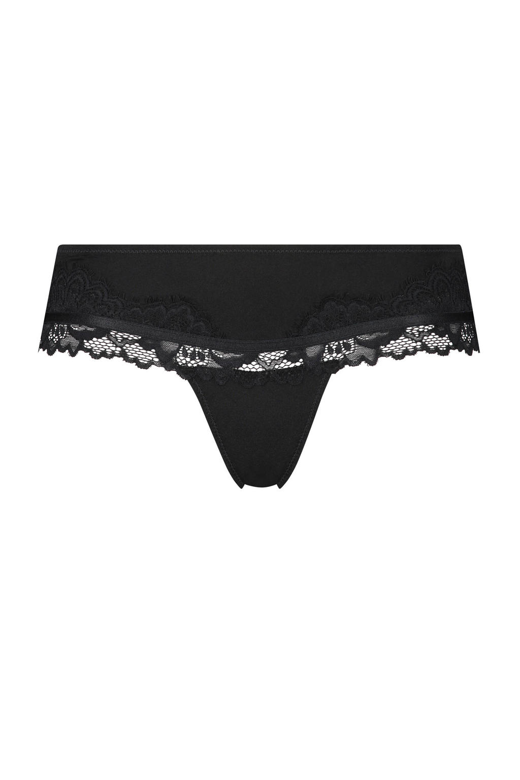 Hunkemöller string Yvonne zwart | wehkamp