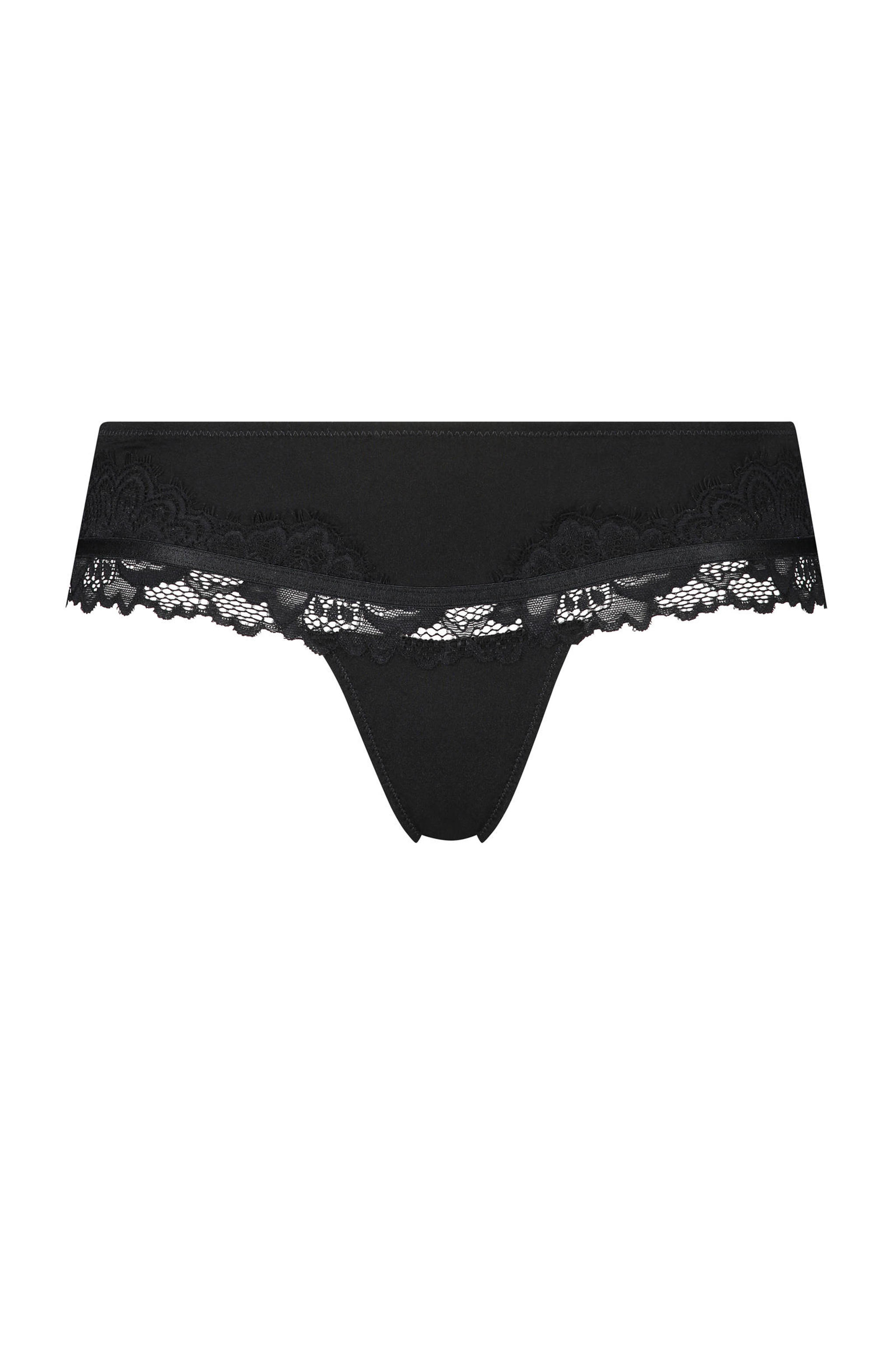 Hunkemöller string Yvonne zwart | wehkamp