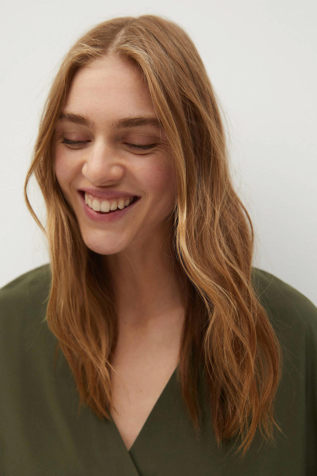 Mango top groen | wehkamp