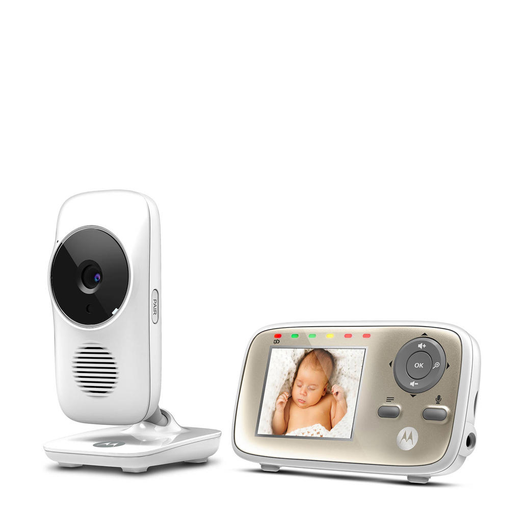 Motorola MBP-483 babyfoon met camera en 2.8" kleurenscherm | wehkamp
