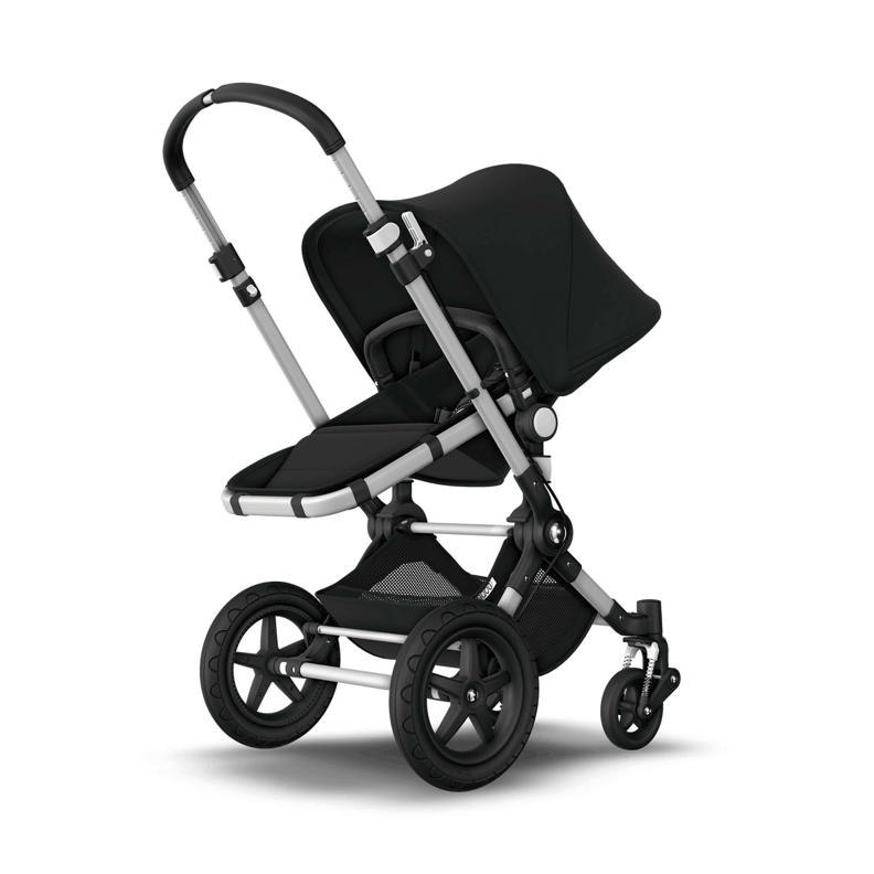 Bugaboo Cameleon 3+ 2-in-1 kinderwagen, aluminium frame/zwarte stof ...