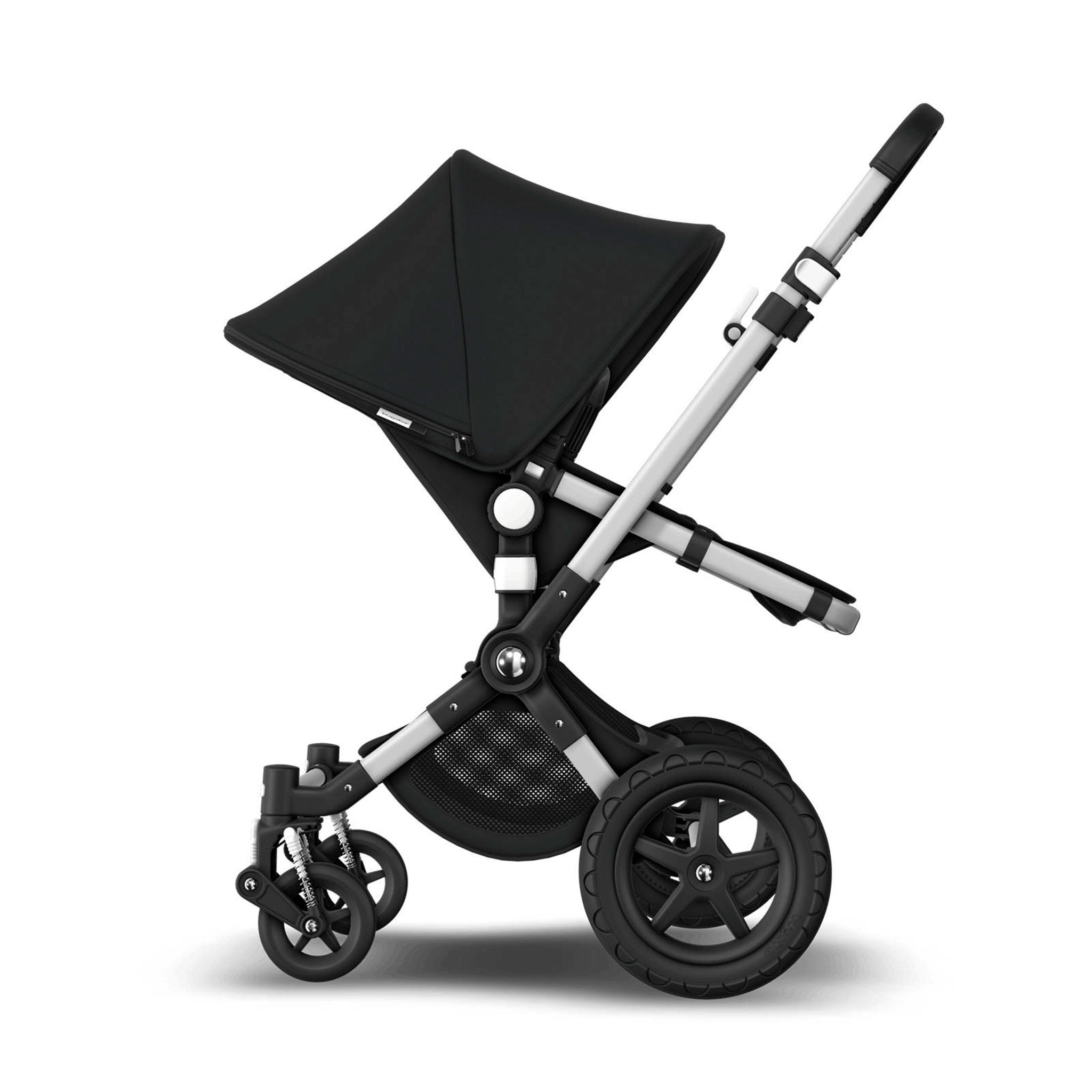 Bugaboo Cameleon 3+ 2-in-1 kinderwagen, aluminium frame/zwarte stof ...