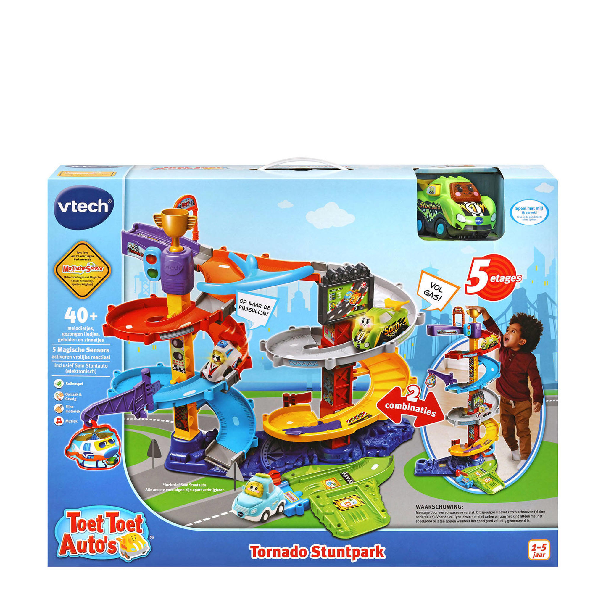 VTech Toet Toet Auto's Tornado Stuntpark | wehkamp