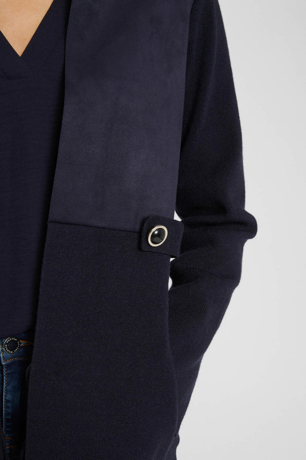 Morgan vest donkerblauw kopen? | Morgen in huis | wehkamp