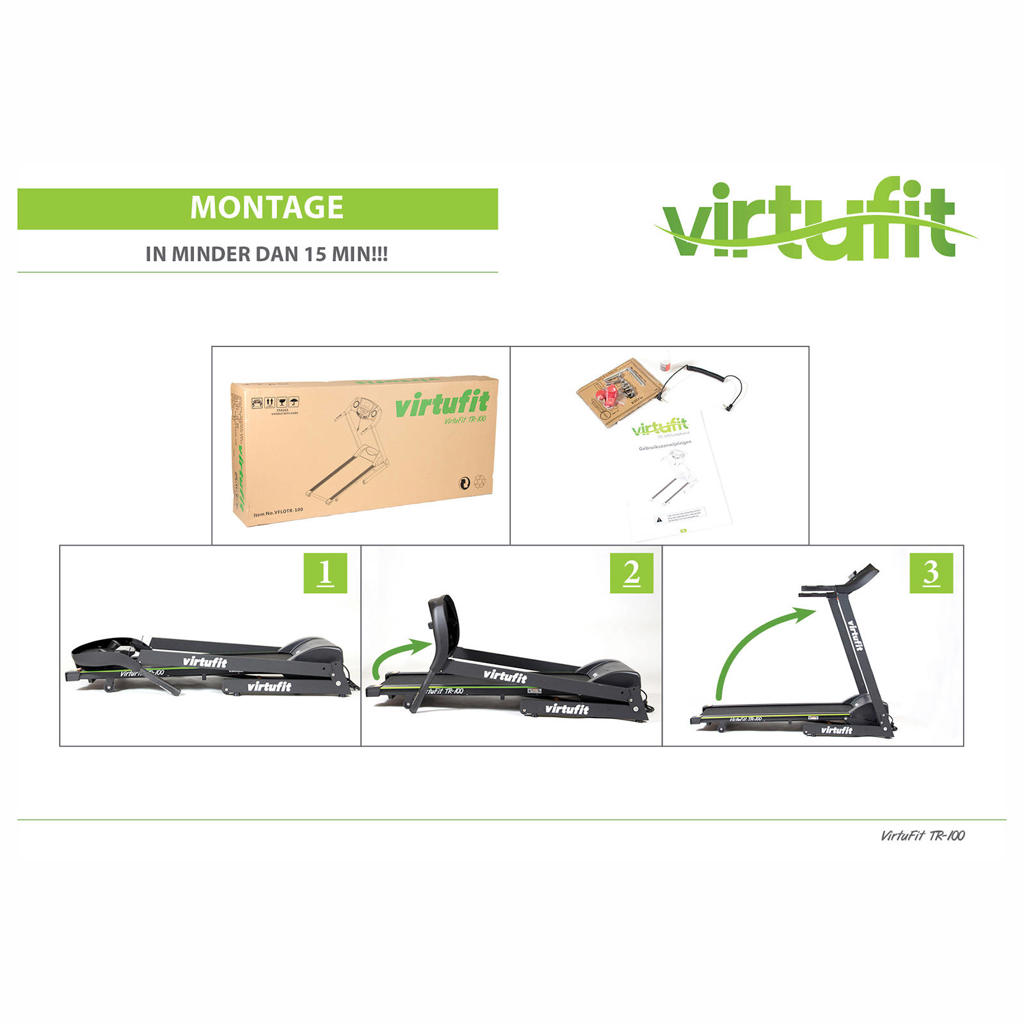 Virtufit TR-100 loopband kopen? | Morgen in huis | wehkamp