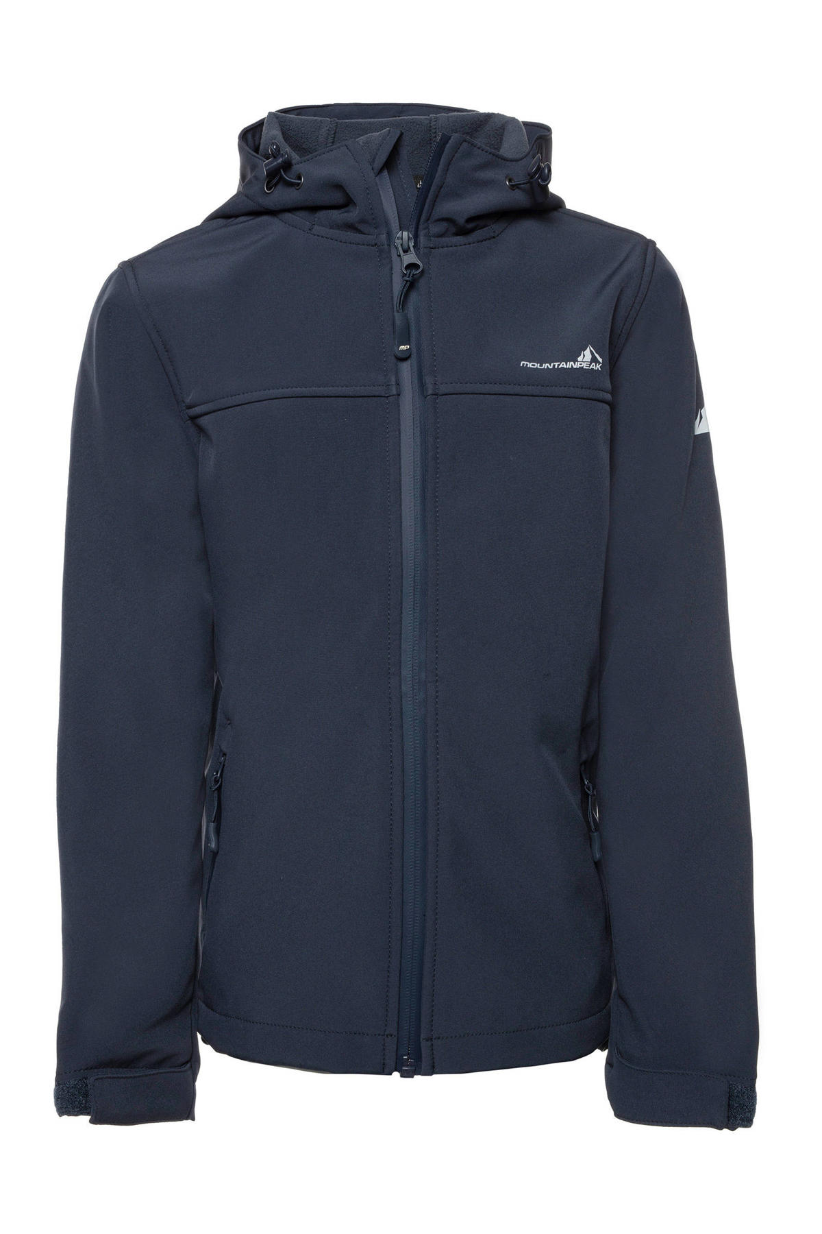 Mountain Peak softshell jack donkerblauw | wehkamp