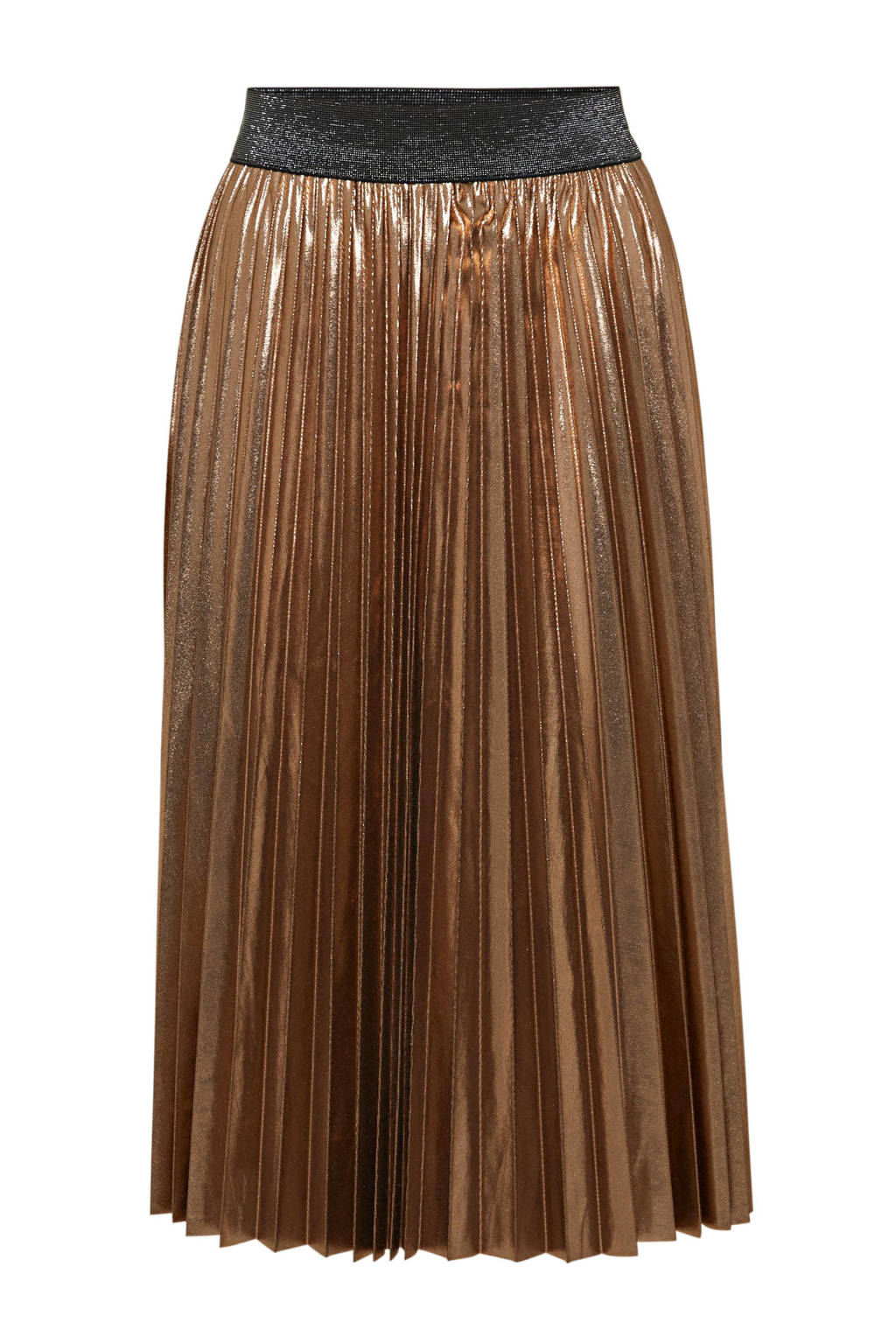 JOSS plissé rok goudkleur | wehkamp