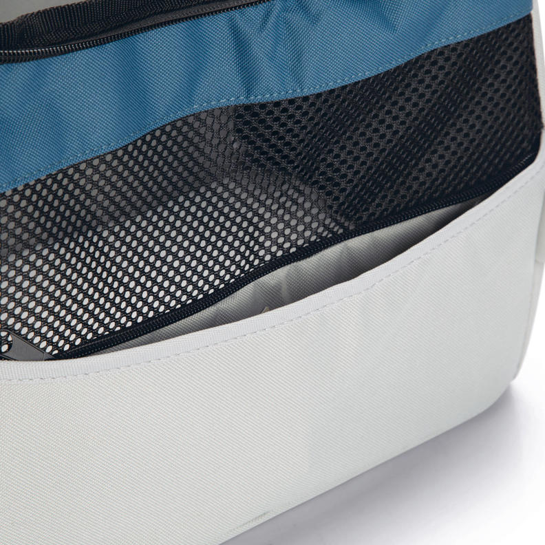 Beeztees Fietsmand Xoex - Hond - Nylon - Grijs/blauw - 40x25x30 cm ...