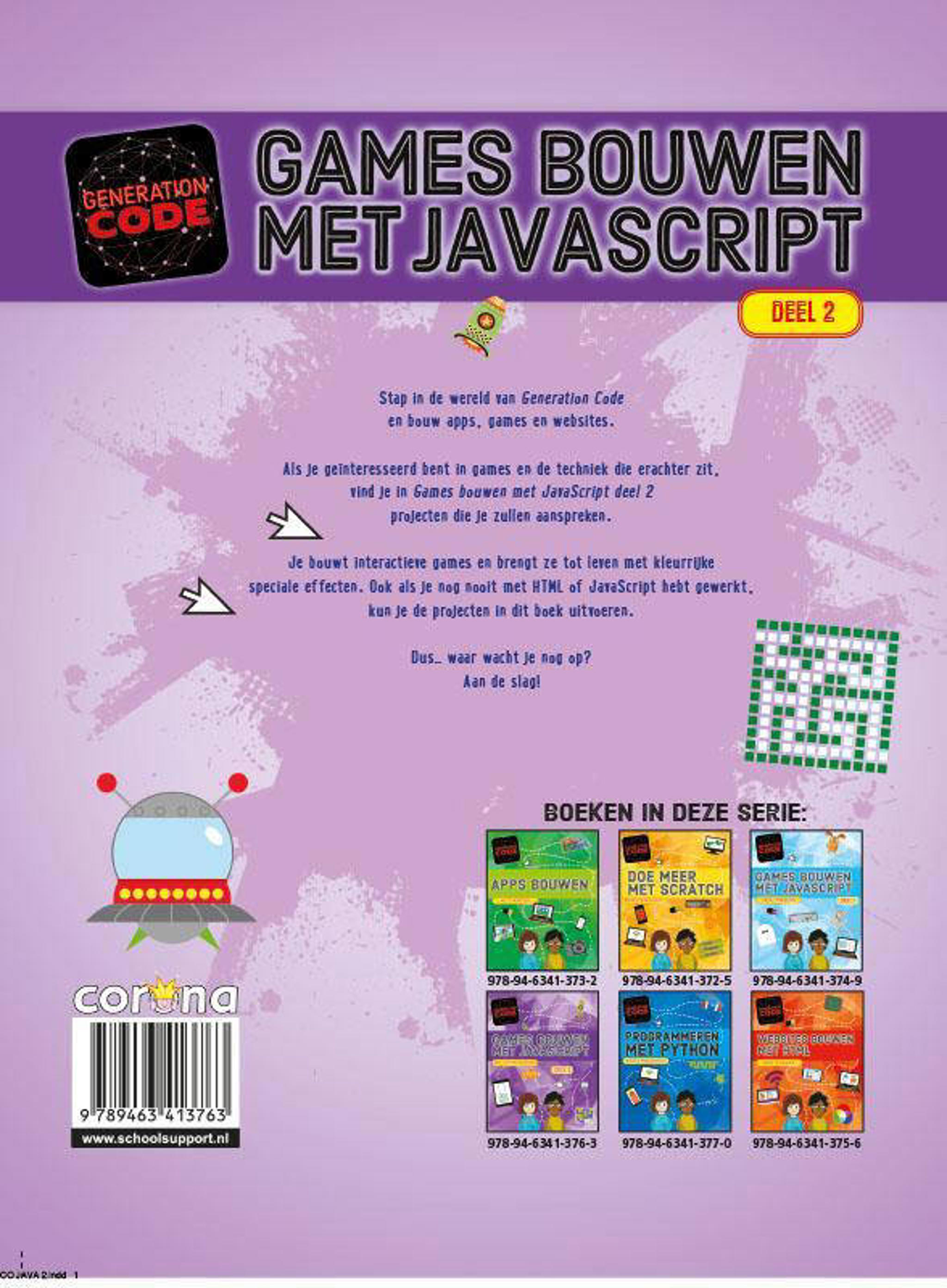 Max Wainewright Generation code: Games bouwen met JavaScript 2 | wehkamp