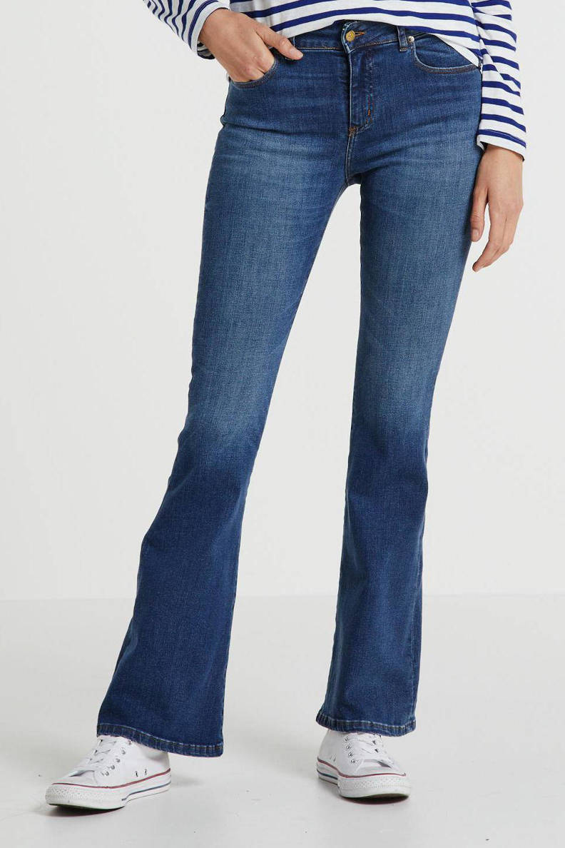 Lois high waist flared jeans Raval-16 dark stone | wehkamp