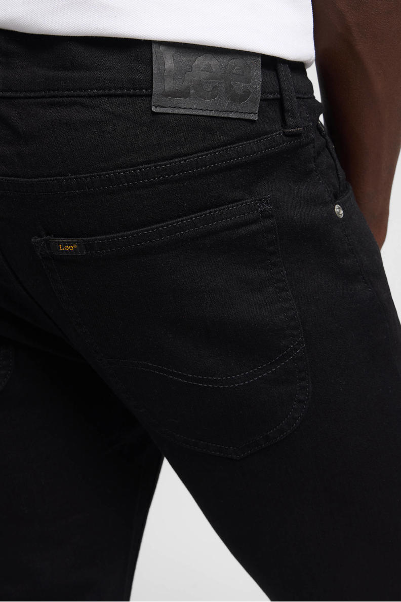 Lee slim tapered fit jeans Luke clean black | wehkamp