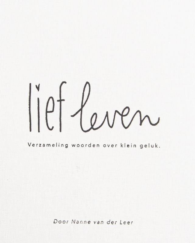 Nanne van der Leer Lief leven | wehkamp