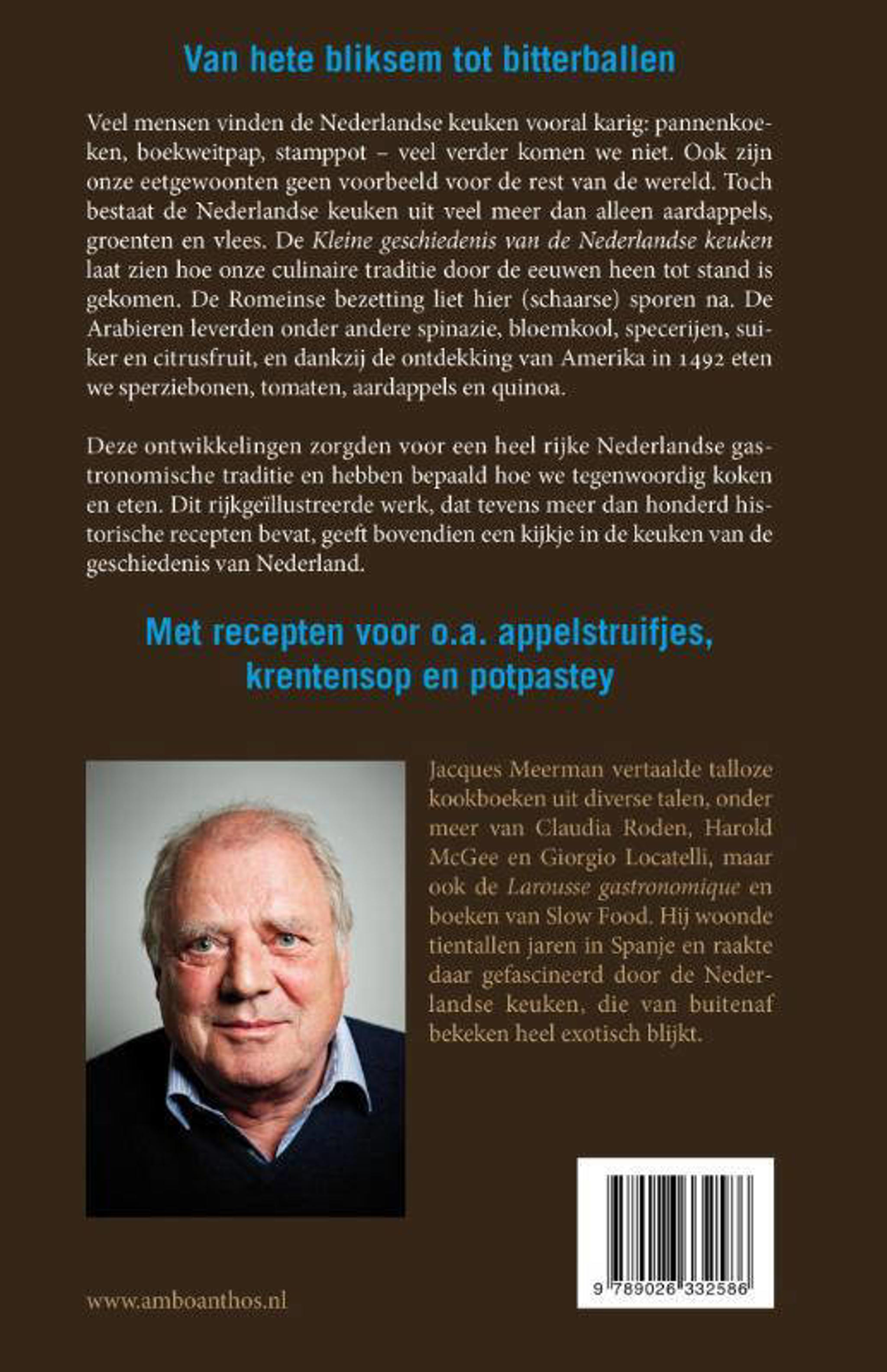 Jacques Meerman Kleine geschiedenis van de Nederlandse keuken | wehkamp