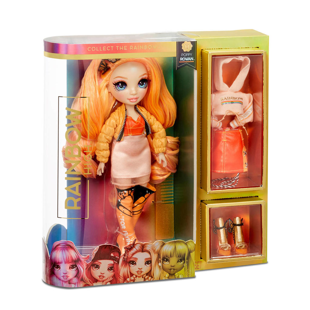 Rainbow High Fashion Doll Poppy Rowan | wehkamp