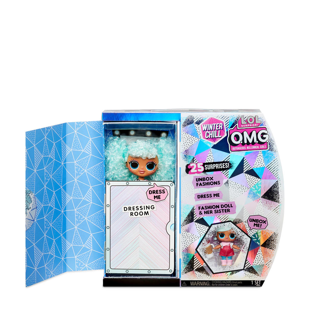 L.O.L. Surprise! OMG Doll: Winter Wonderland Chill Icy Gurl | wehkamp