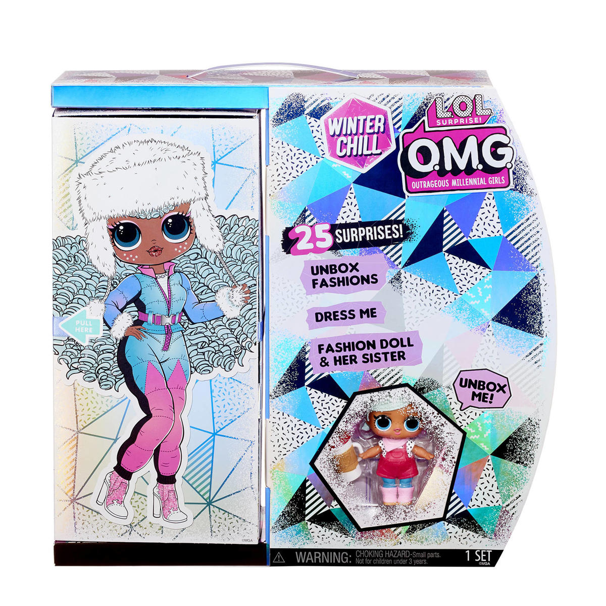 L.O.L. Surprise! OMG Doll: Winter Wonderland Chill Icy Gurl | wehkamp