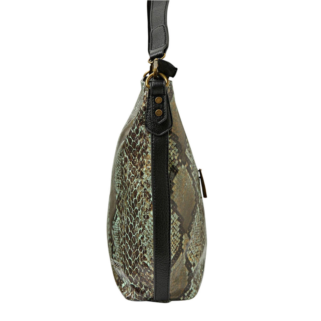 Bulaggi schoudertas Protea hobo groen | wehkamp