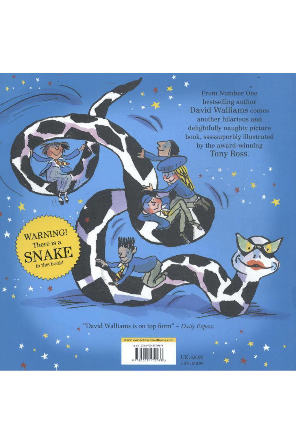 Walliams, David There's a Snake in My School! | wehkamp