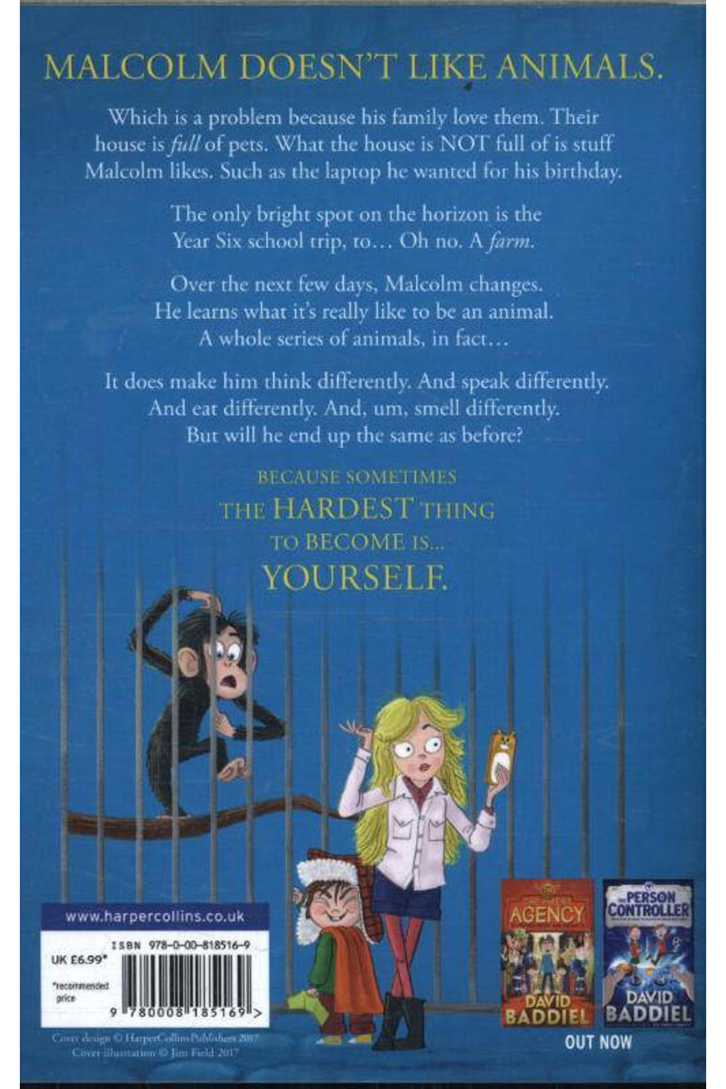 Baddiel, David Animalcolm | wehkamp