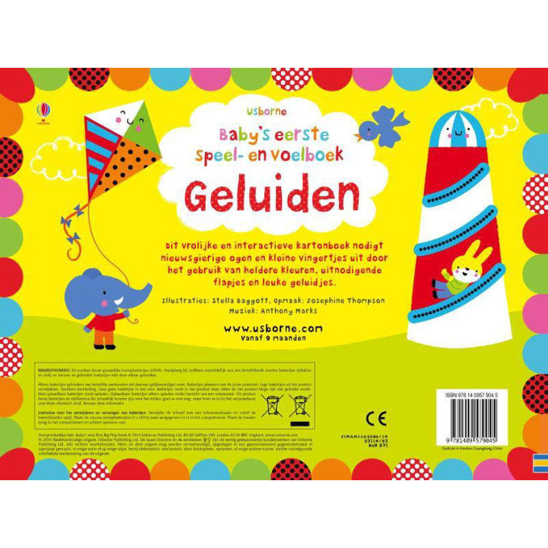 STELLA BAGOTT Baby's eerste speel-en voelboek geluiden | wehkamp