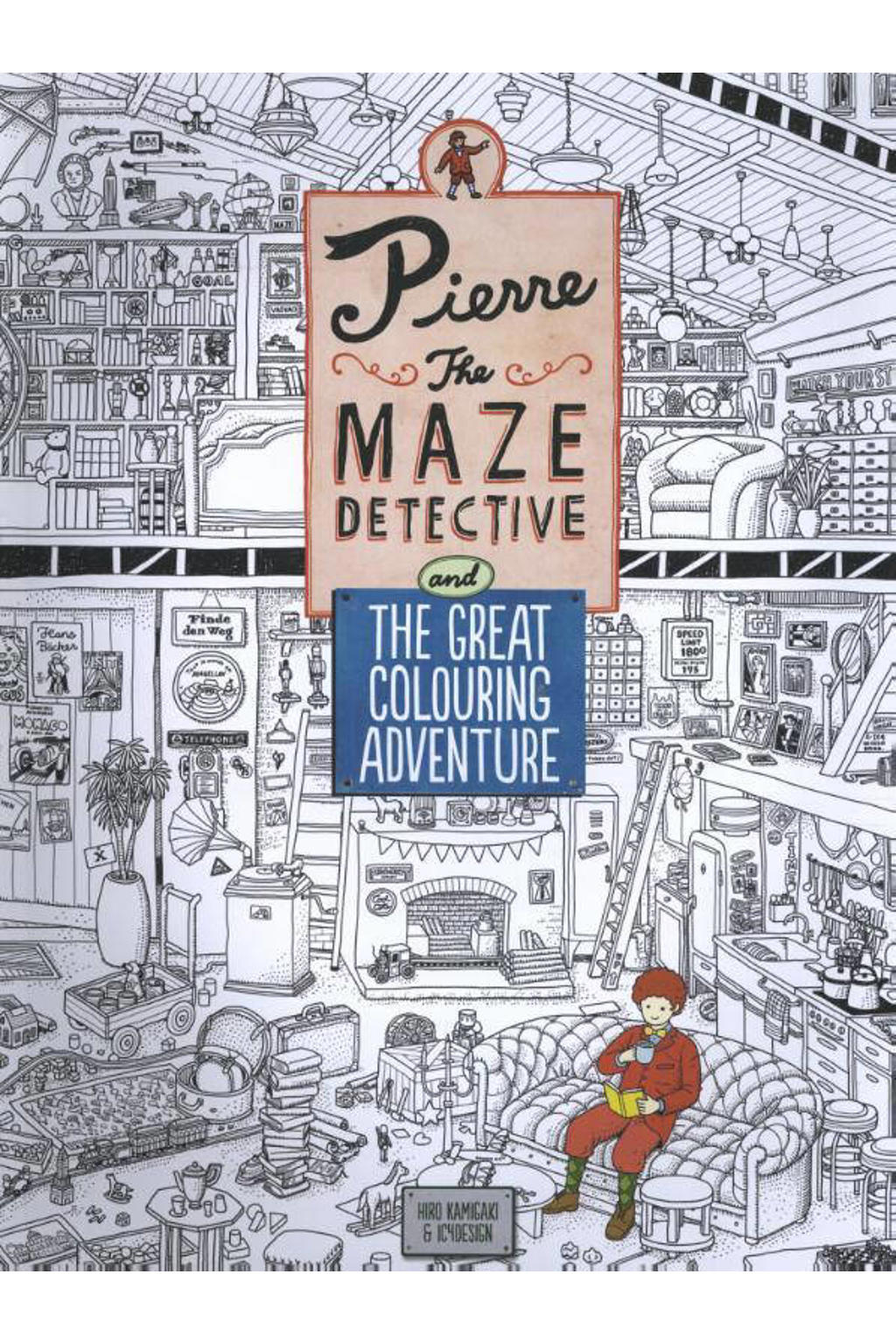 Kamigaki, Hiro Pierre the Maze Detective and The Great Colouring ...