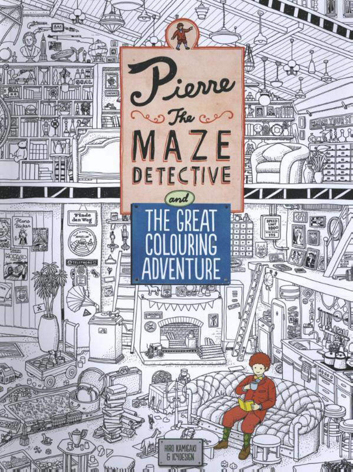 Kamigaki, Hiro Pierre the Maze Detective and The Great Colouring ...