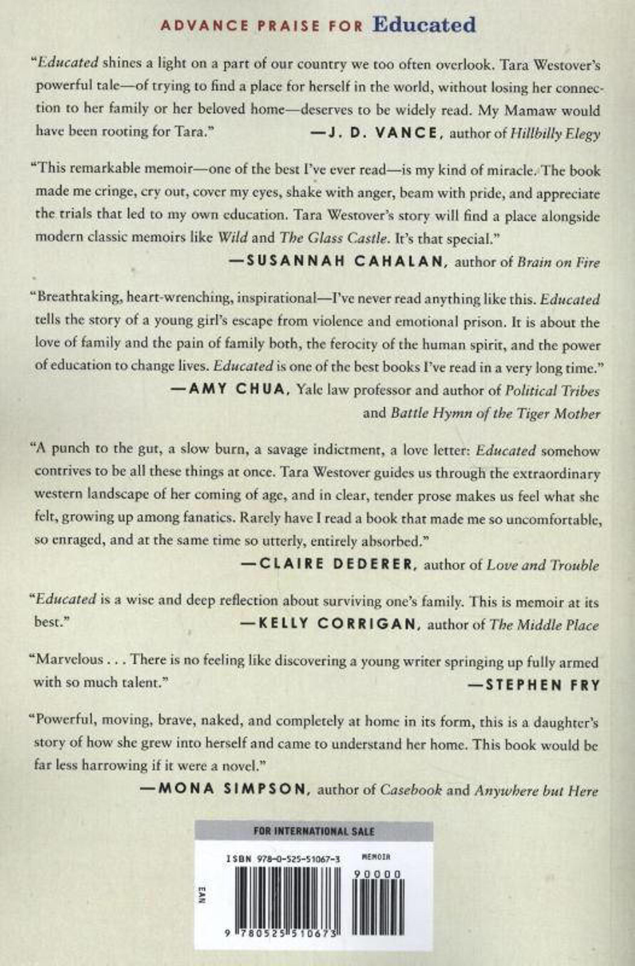 Westover, Tara Educated kopen? | Morgen in huis | wehkamp