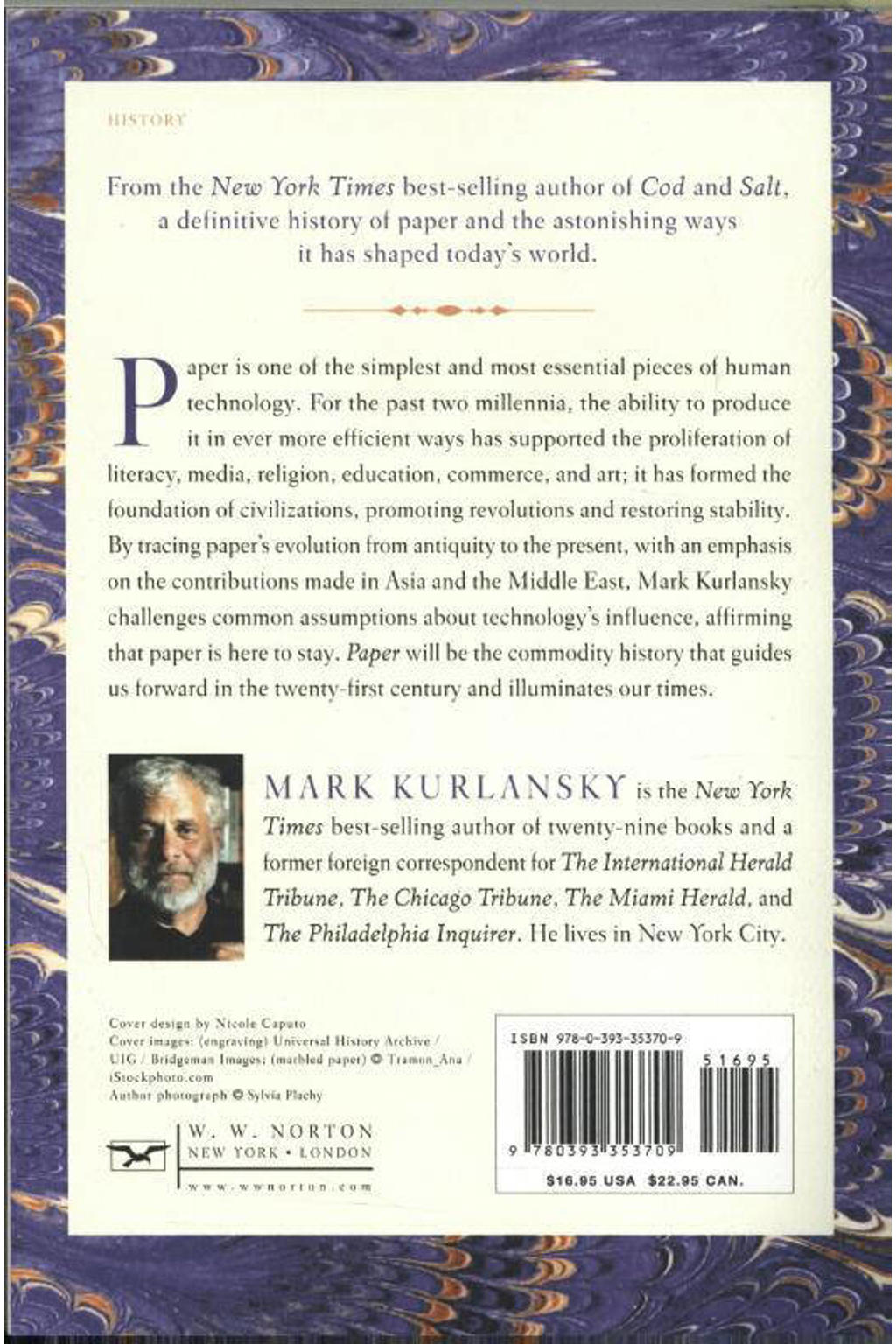 Kurlansky, Mark Paper kopen? | Morgen in huis | wehkamp