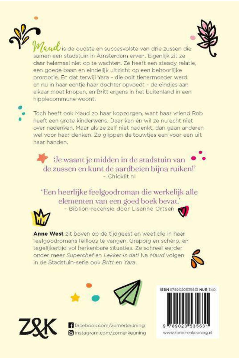 Anne West De stadstuin: Maud | wehkamp