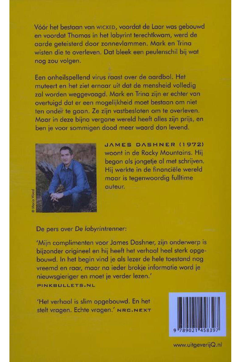 James Dashner De Labyrintrenner: De moordopdracht | wehkamp