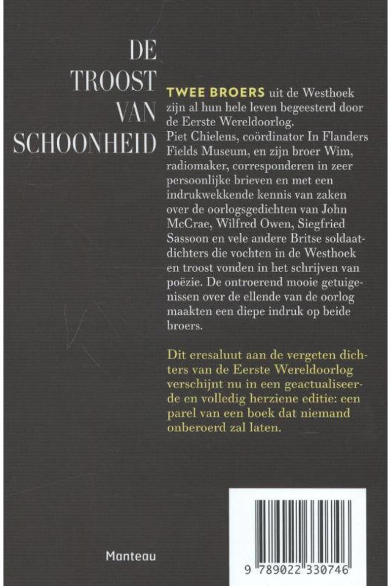 Piet Chielens en Wim Chielens De troost van schoonheid | wehkamp