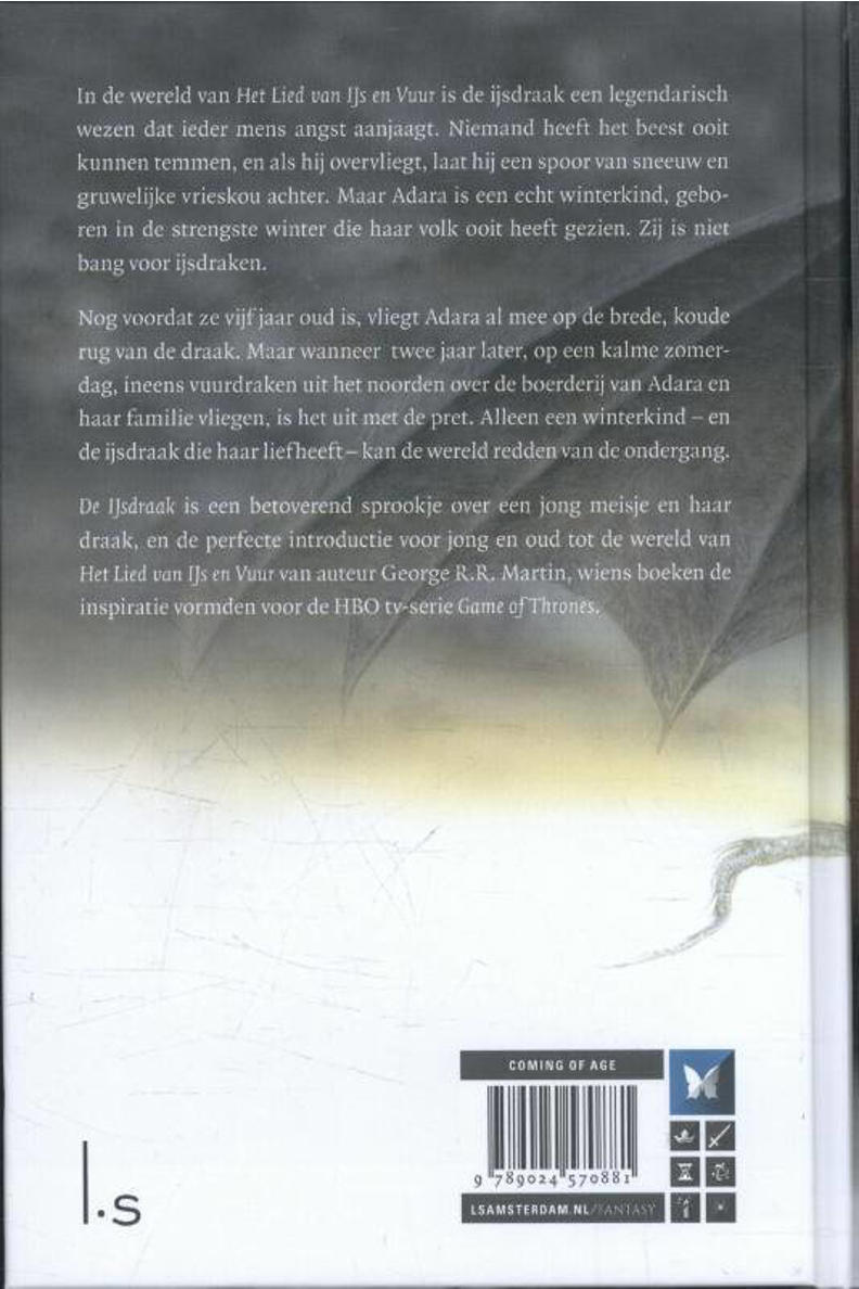 George R.R. Martin De ijsdraak | wehkamp