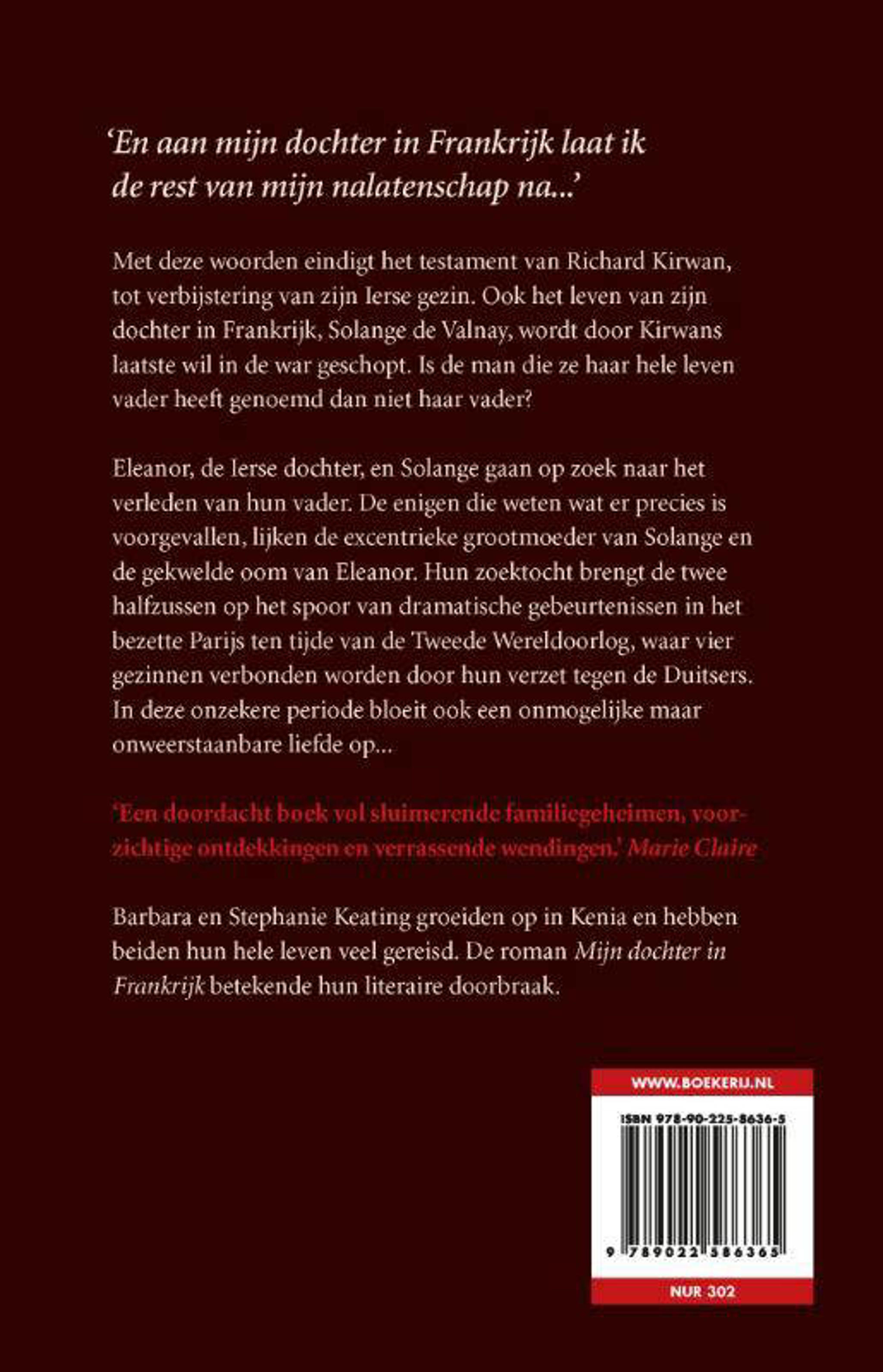 Barbara Keating en Stephanie Keating Mijn dochter in Frankrijk | wehkamp