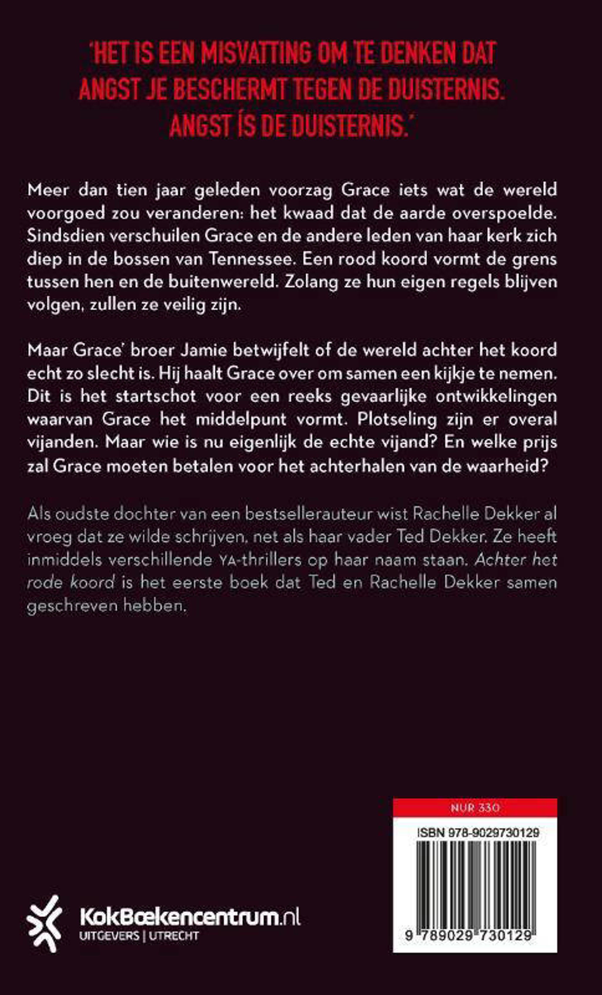 Ted Dekker en Rachelle Dekker Het rode koord | wehkamp