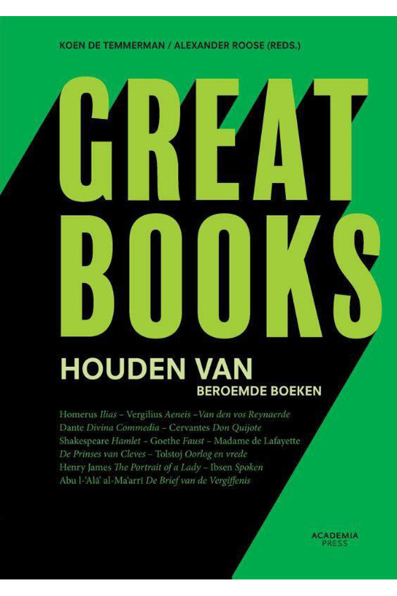 Koen de Temmerman en Alexander Roose Great Books | wehkamp