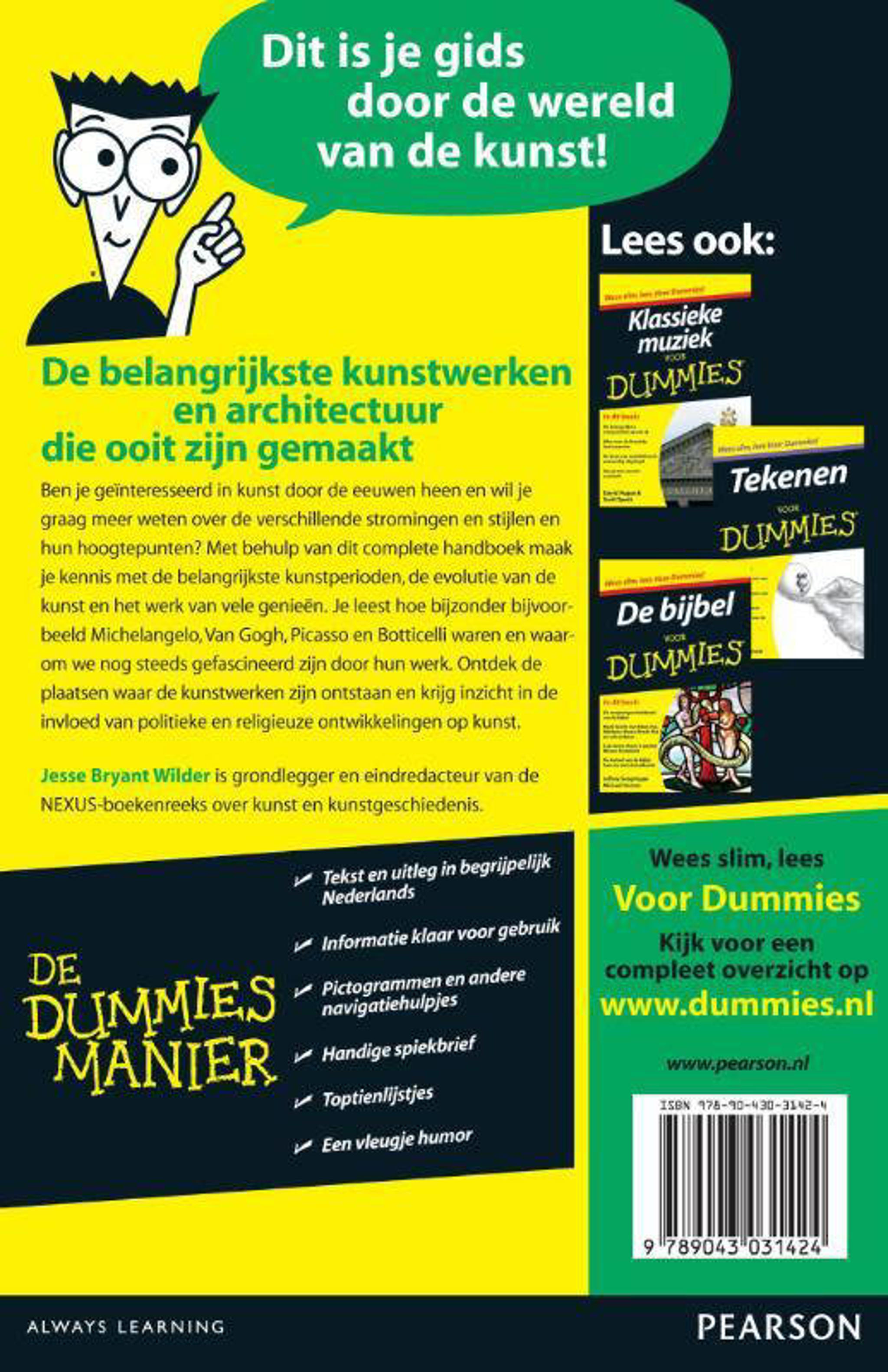 Jesse Bryant Wilder Voor Dummies: Kunstgeschiedenis voor Dummies | wehkamp